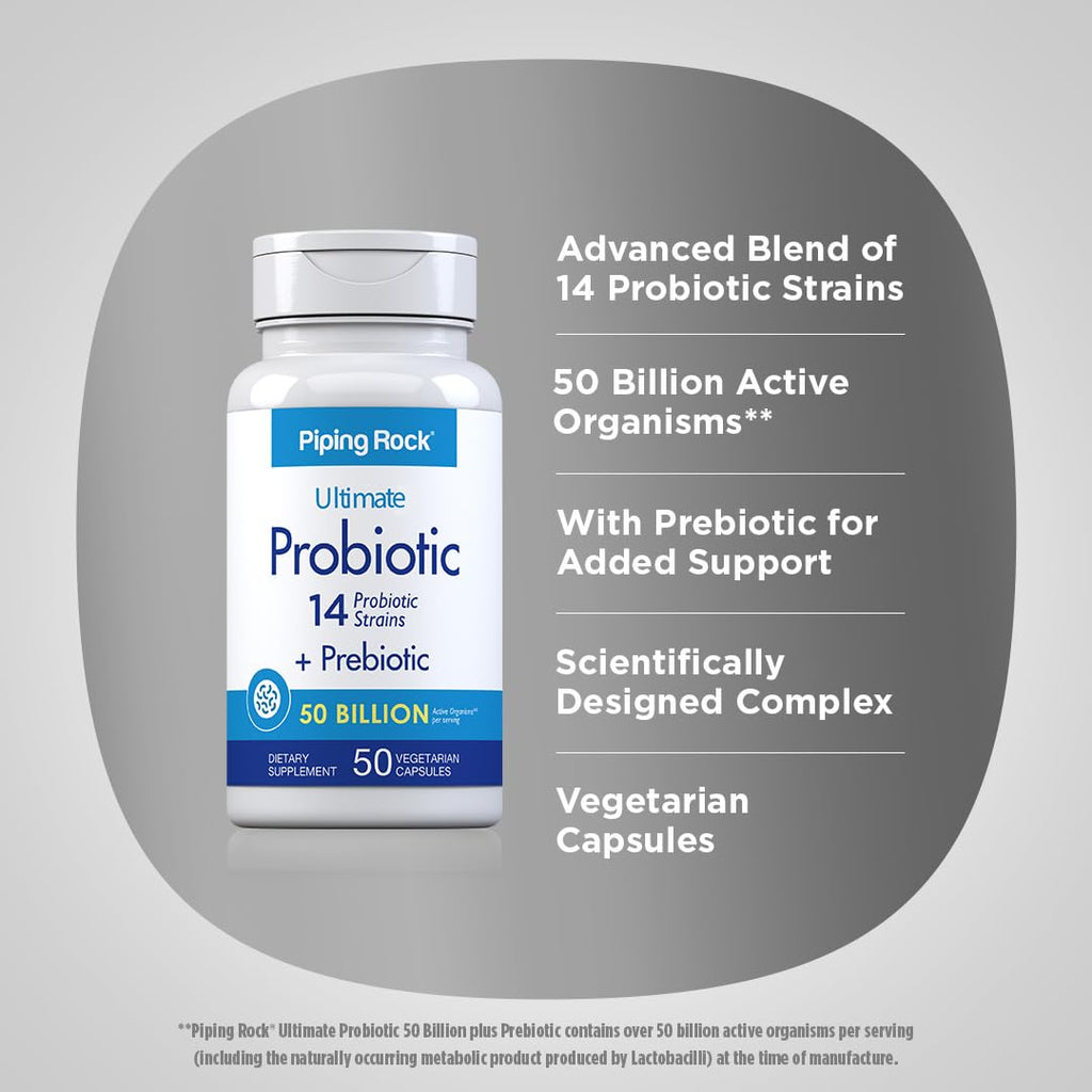 probiotics for men with 50 billion CFU