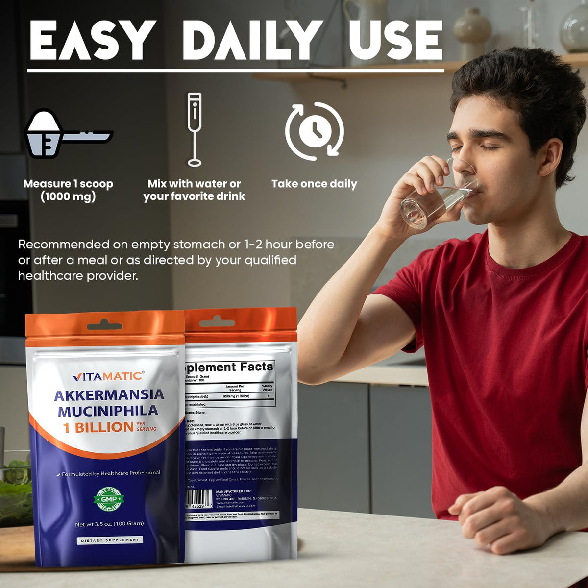 probiotics for men with 50 billion CFU