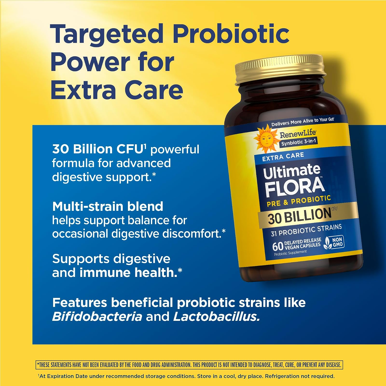 probiotics for men with 50 billion CFU