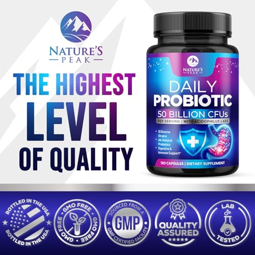 probiotics for men with 50 billion CFU
