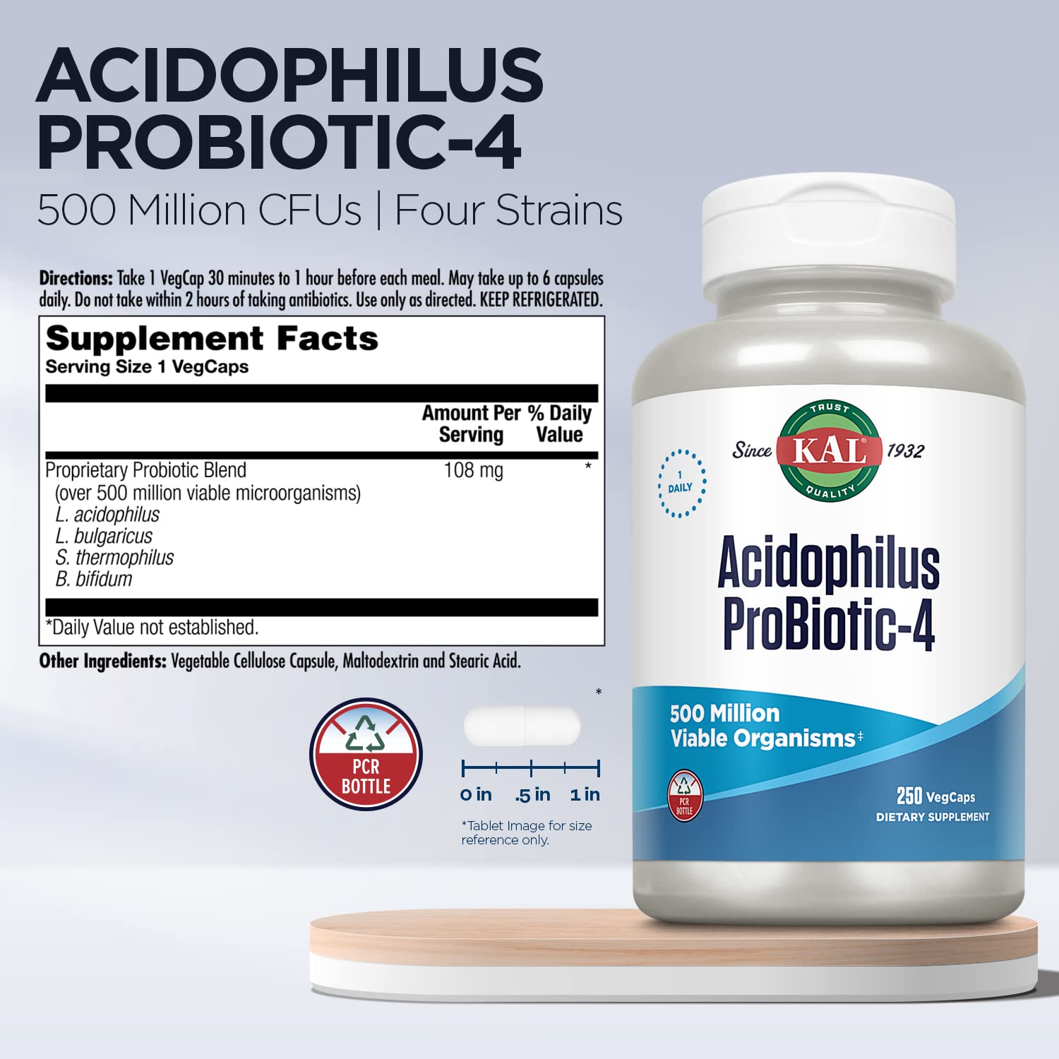 probiotics for men with 50 billion cfu