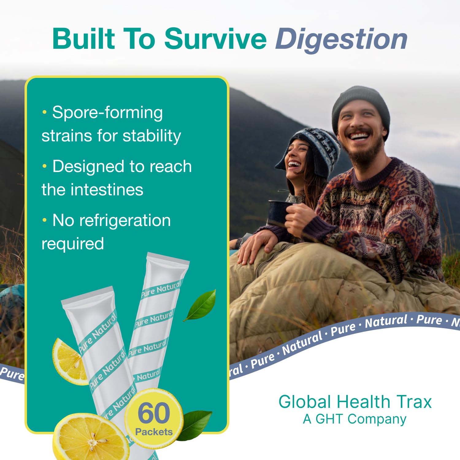 Probiotics for men with 50 billion CFU