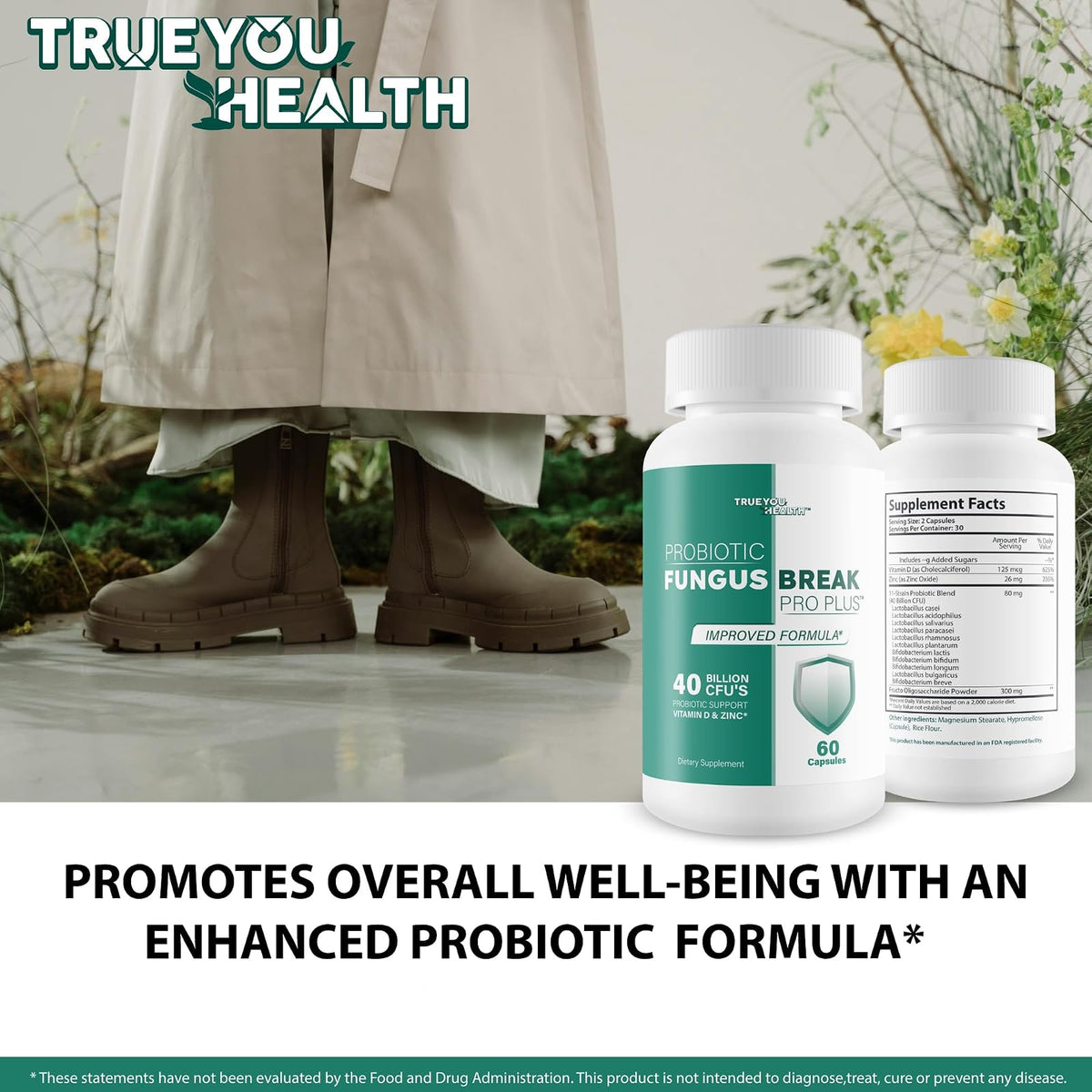 Probiotics for men with 50 billion CFU