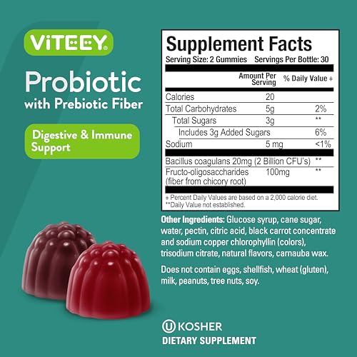 Probiotics for men with 50 billion CFU