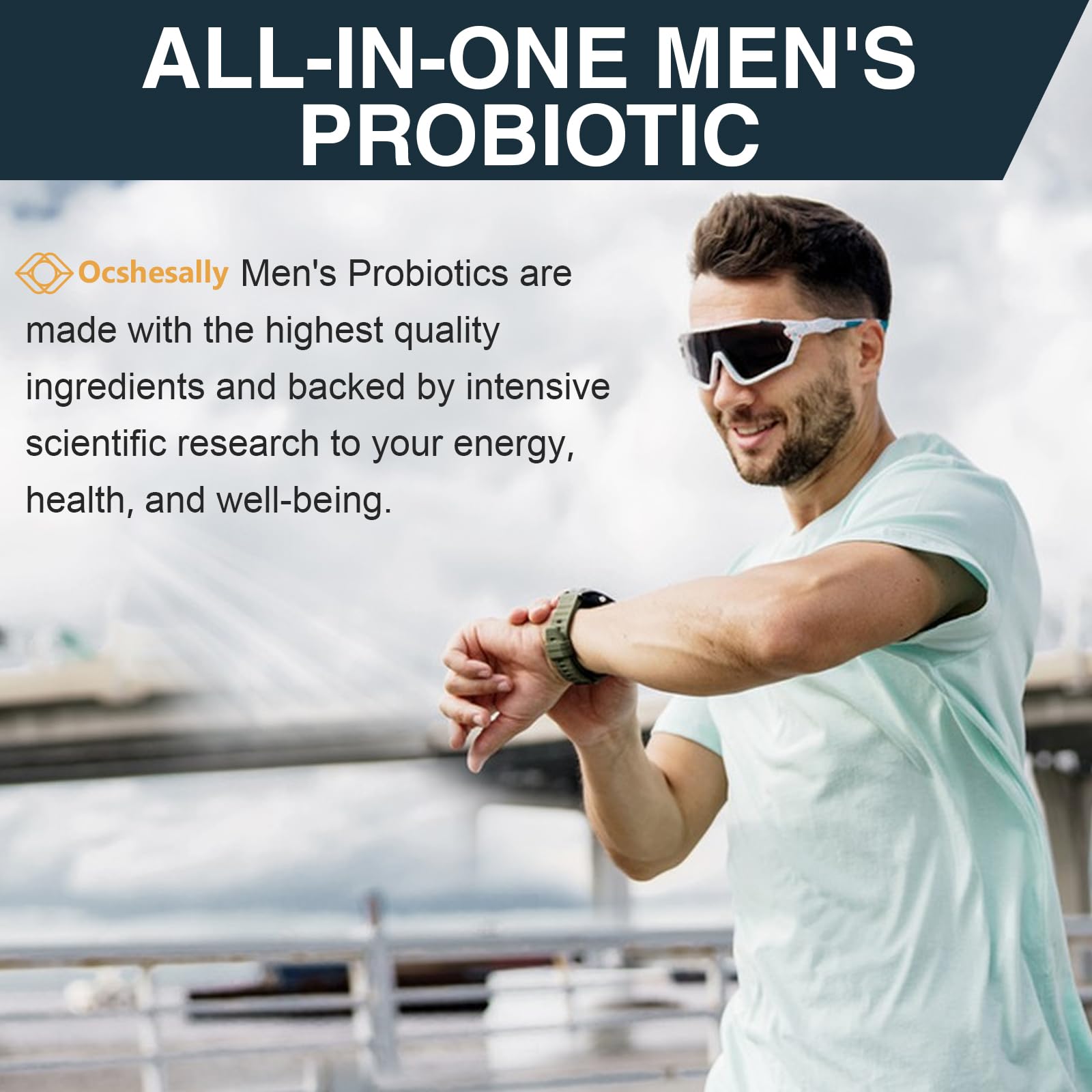 probiotics for men with 50 billion CFUs