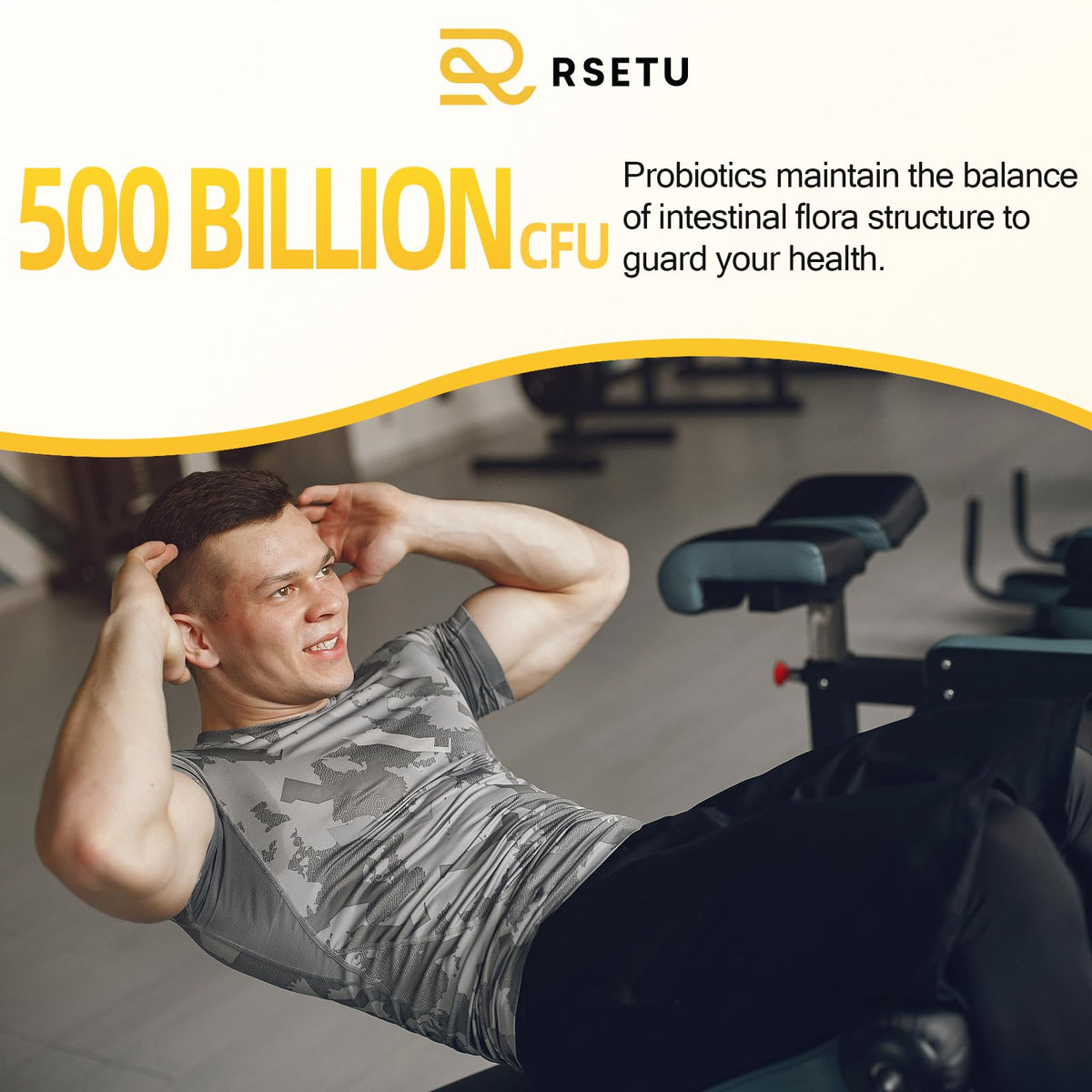 probiotics for men with 50 billion CFUs