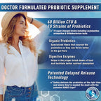 probiotics for men with 60 billion CFU