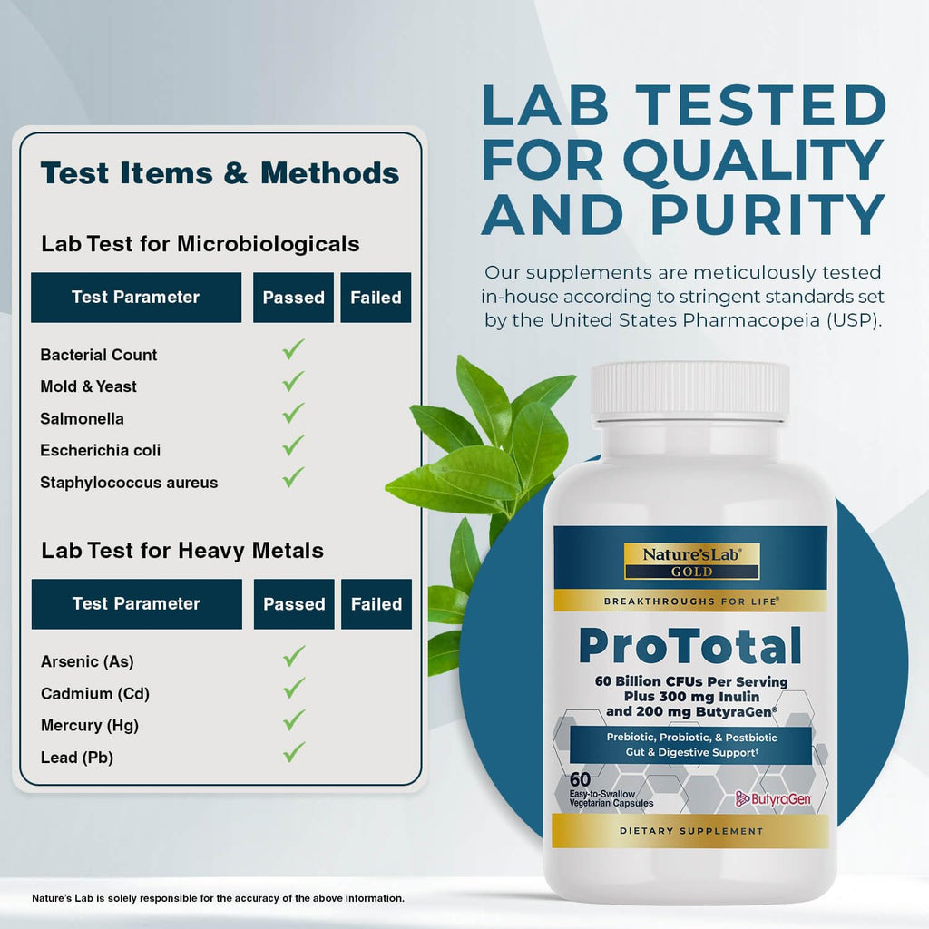 Probiotics for men with 60 billion CFU