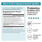 probiotics for men with 60 billion CFU