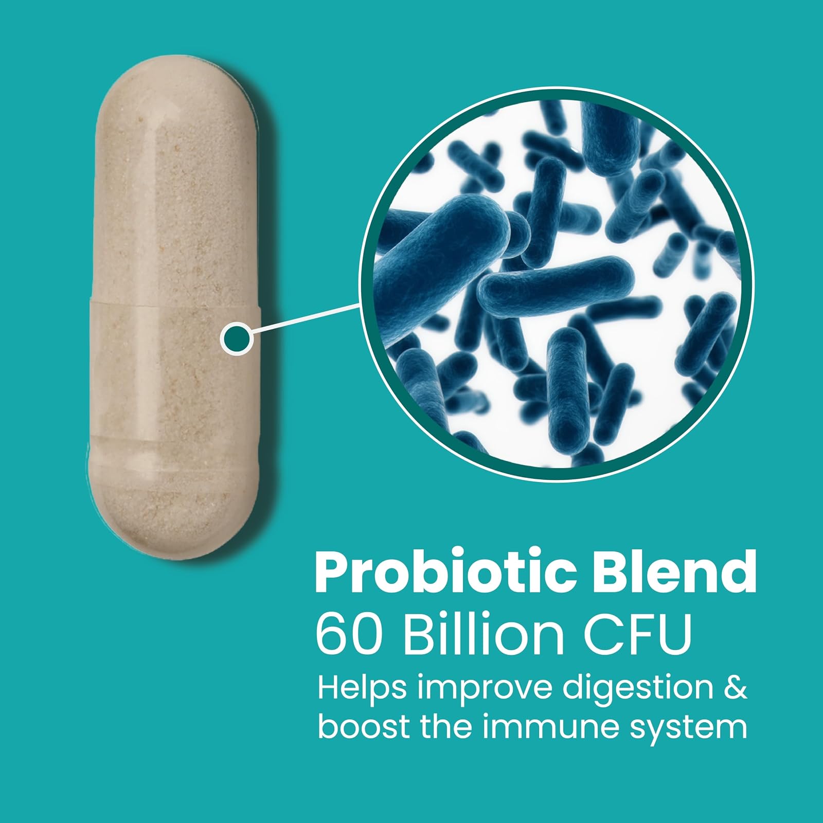 probiotics for men with 60 billion