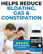 probiotics for men with 60 capsules