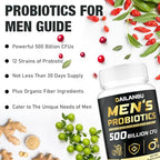 probiotics for men with 60 capsules