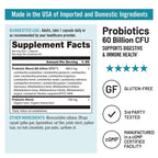 probiotics for men with 60 capsules