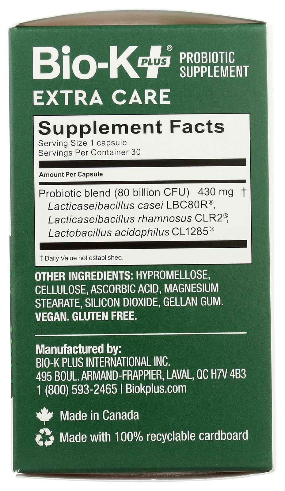 probiotics for men with 80 billion