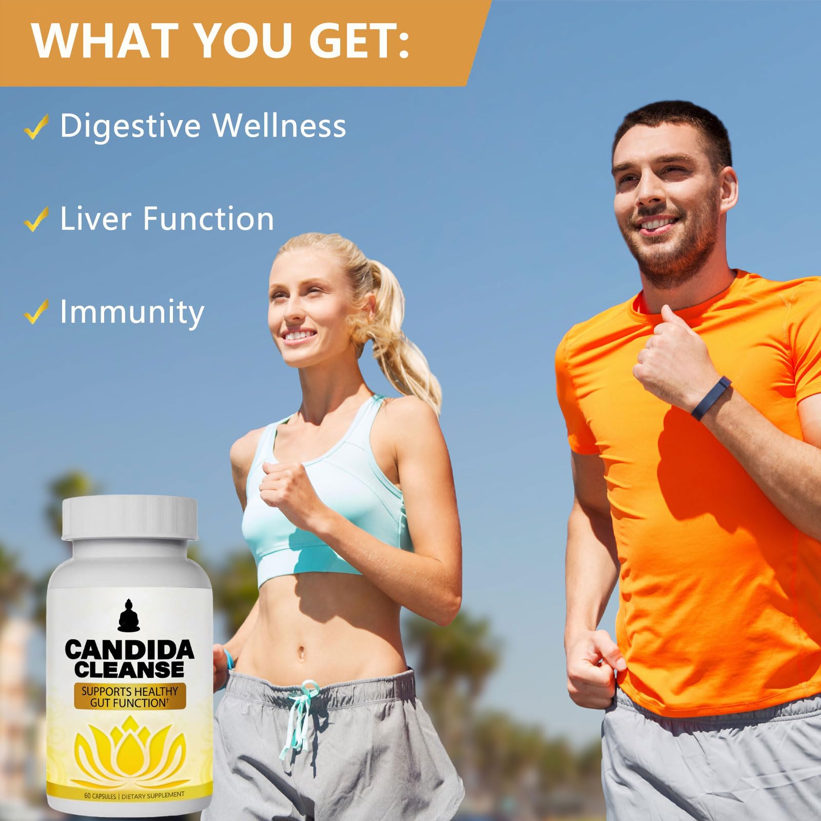 probiotics for men with herbal blend