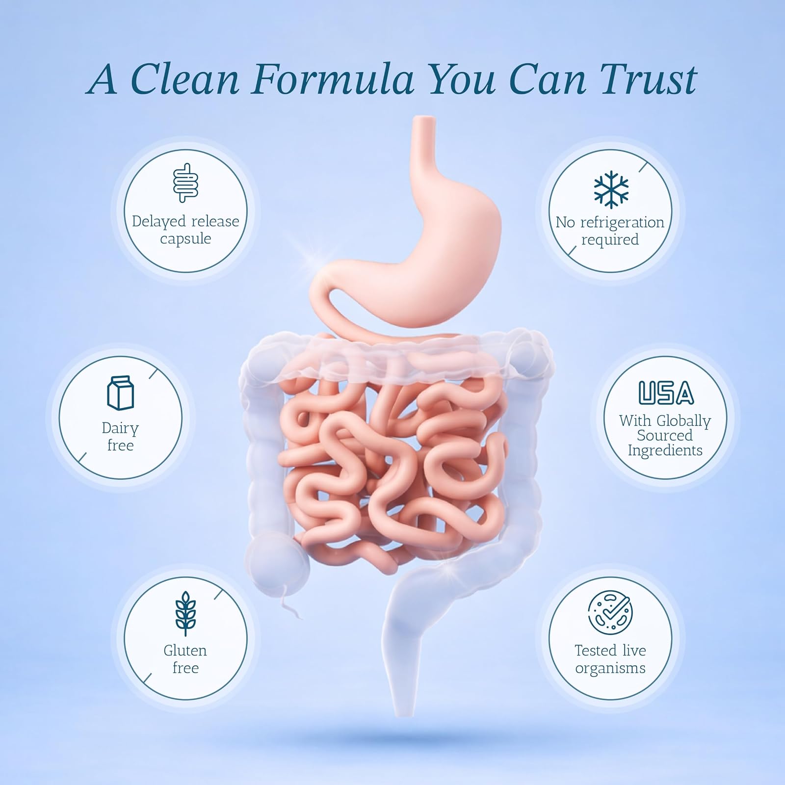 Probiotics for men with high potency