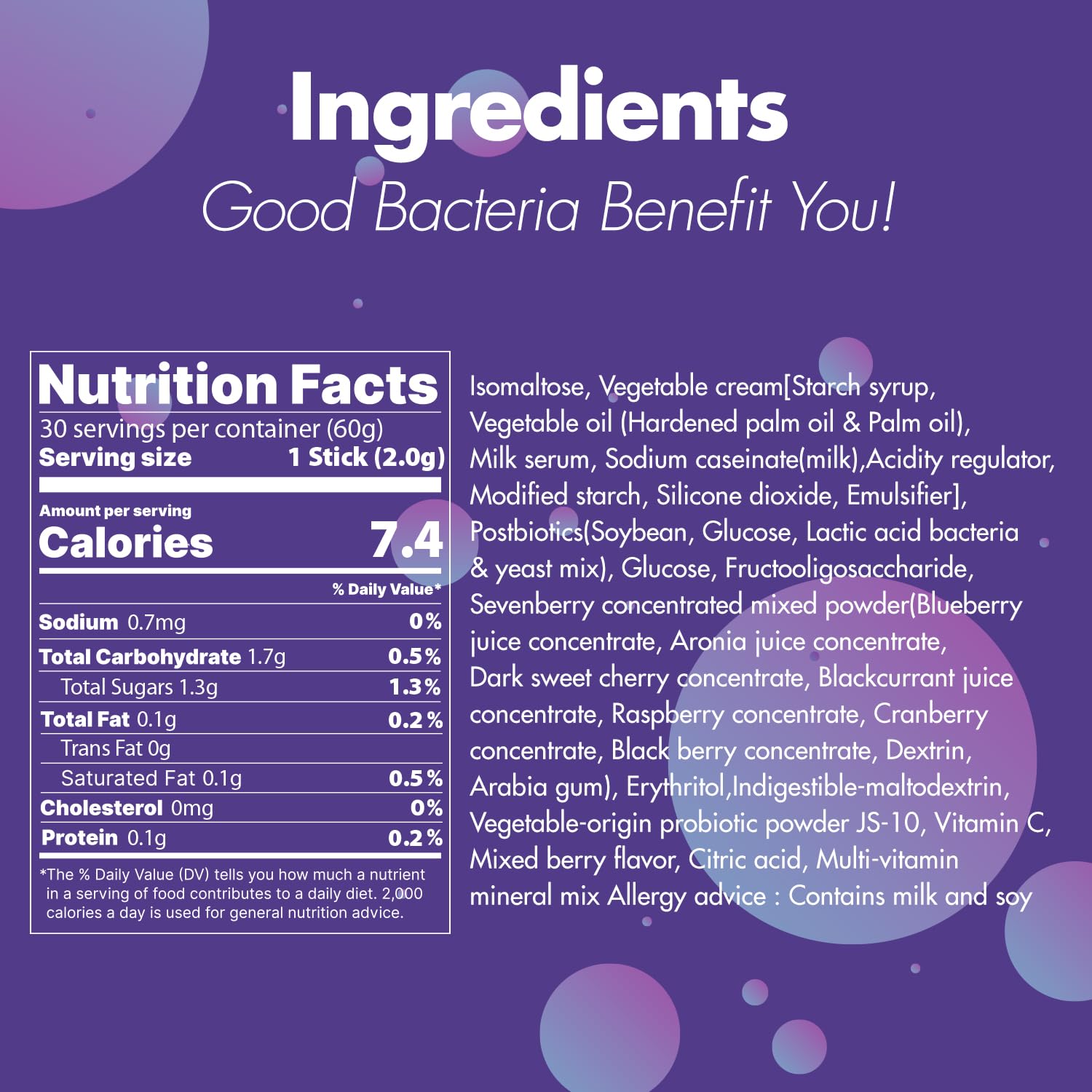 probiotics for overall wellness and vitality