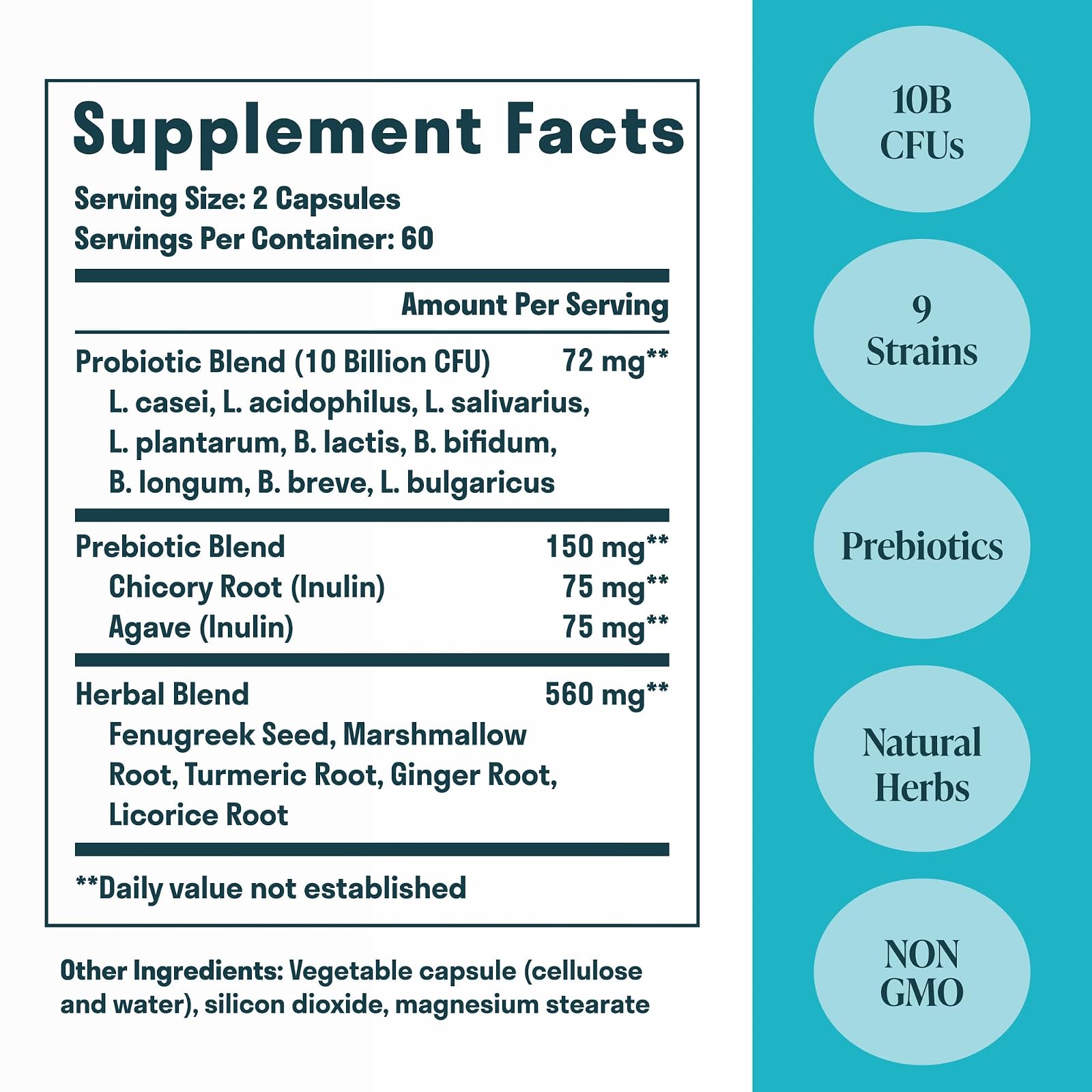 probiotics for women digestive support