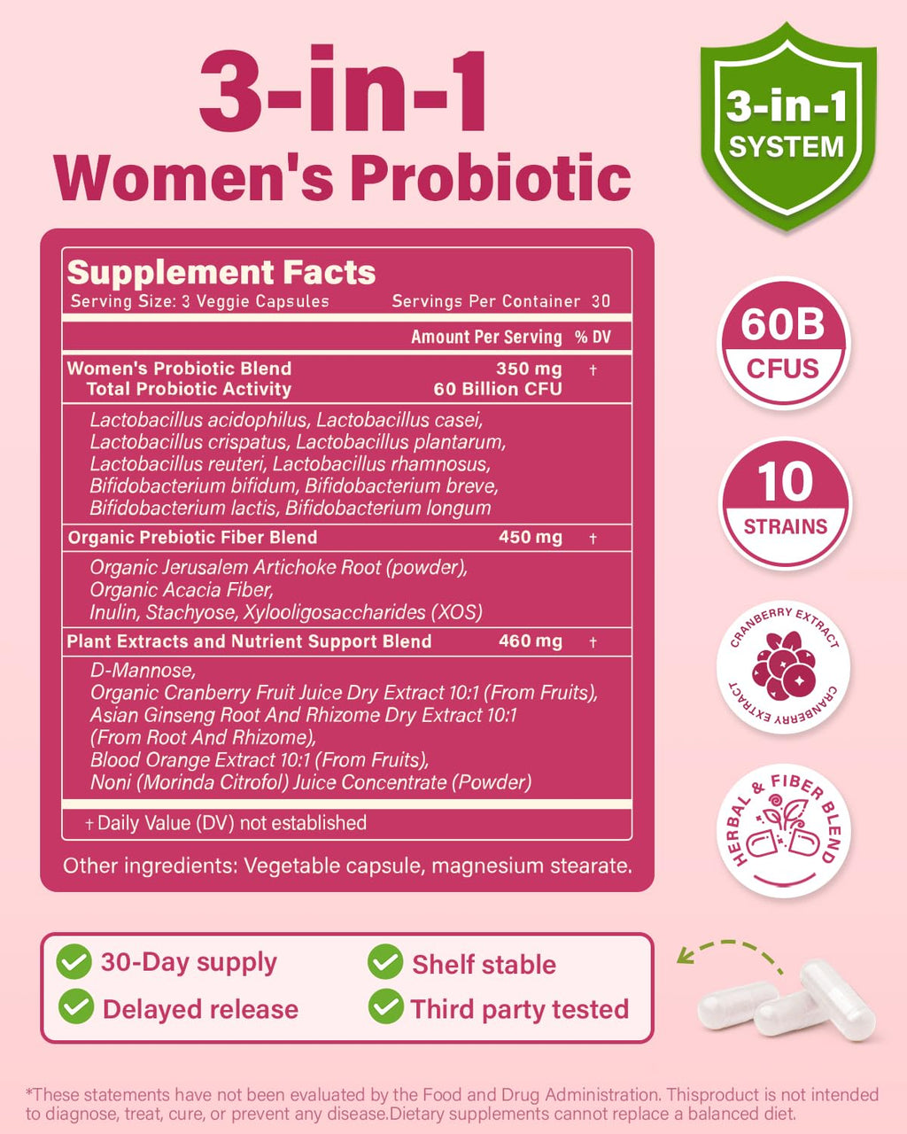 probiotics for women gut balance