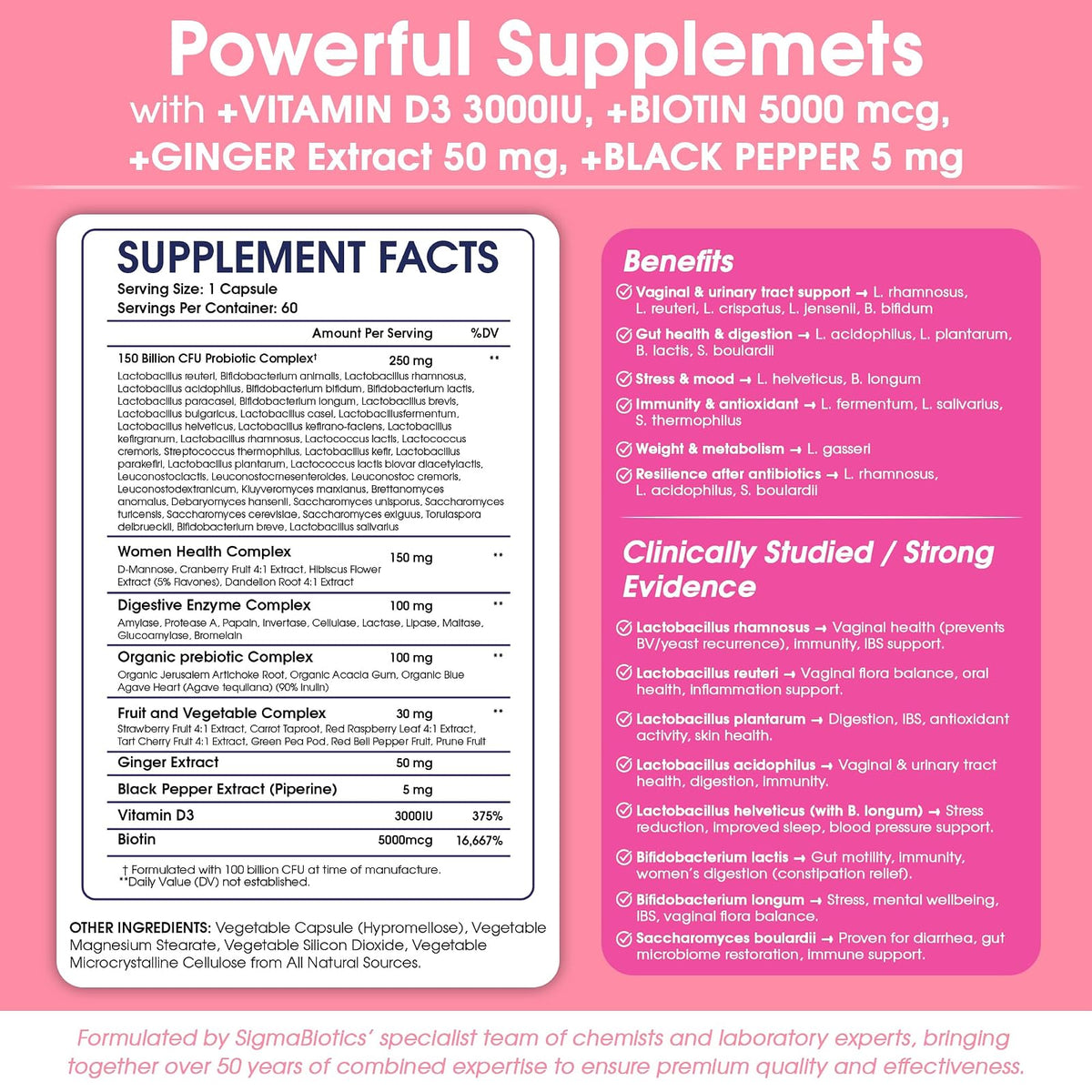probiotics for women immune support