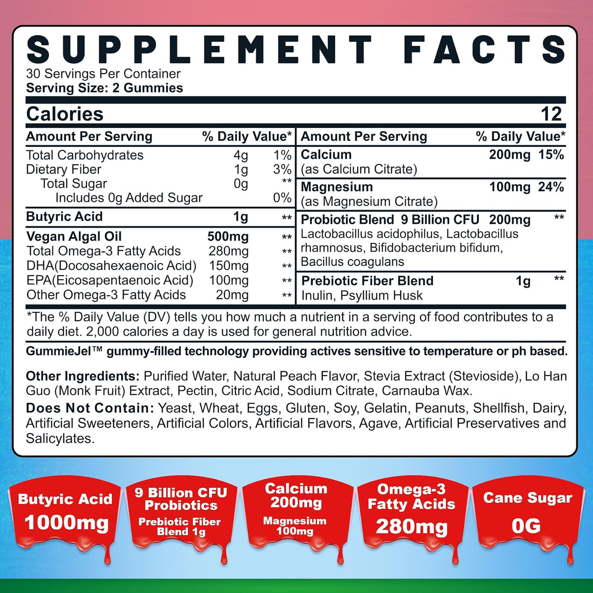 Probiotics for women in gummy form