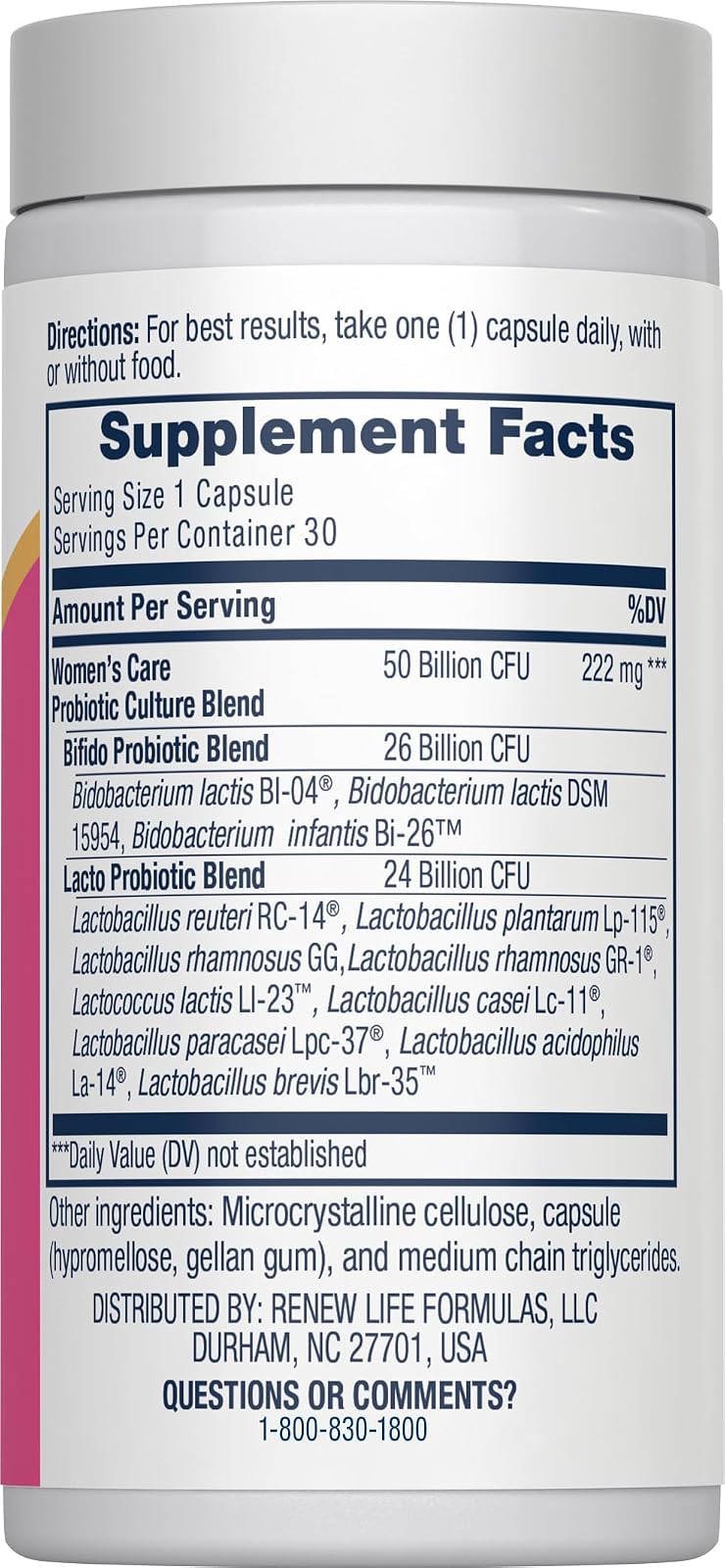 probiotics for women's digestive health