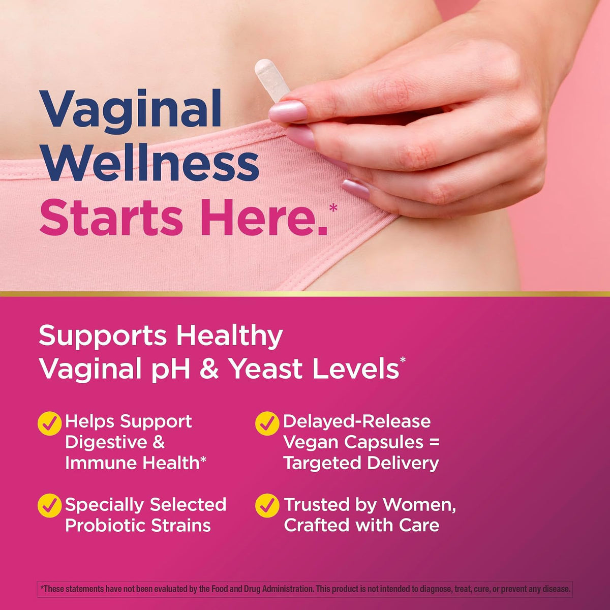 Probiotics for women's gut health