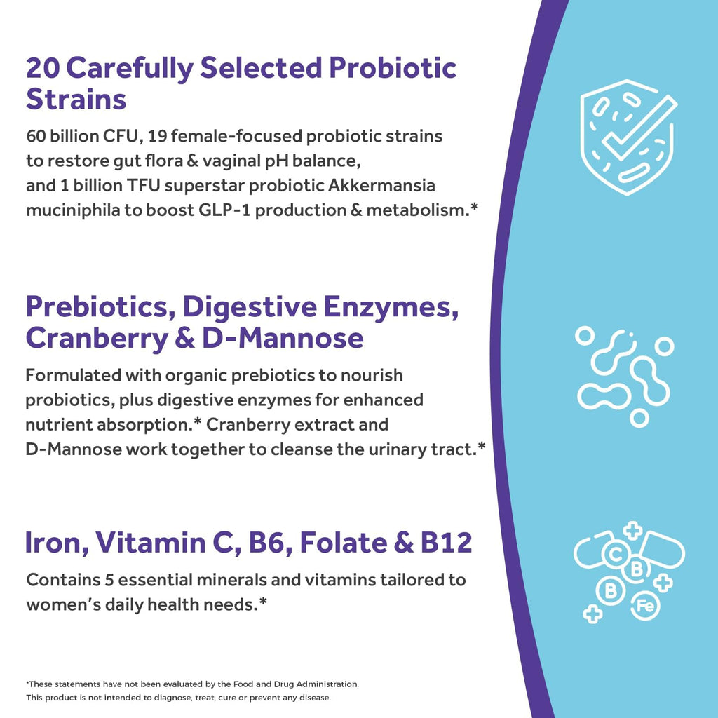 probiotics for women's gut health