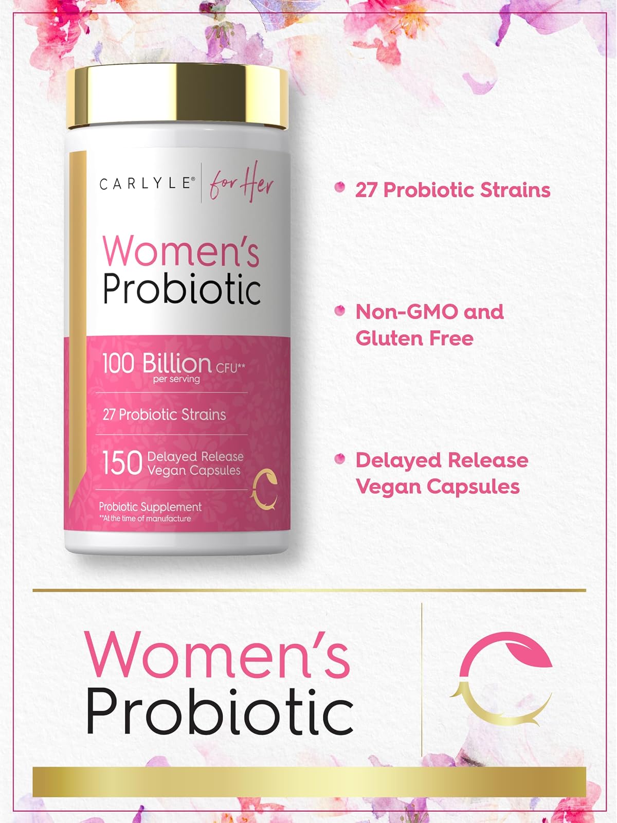 probiotics for women's gut health
