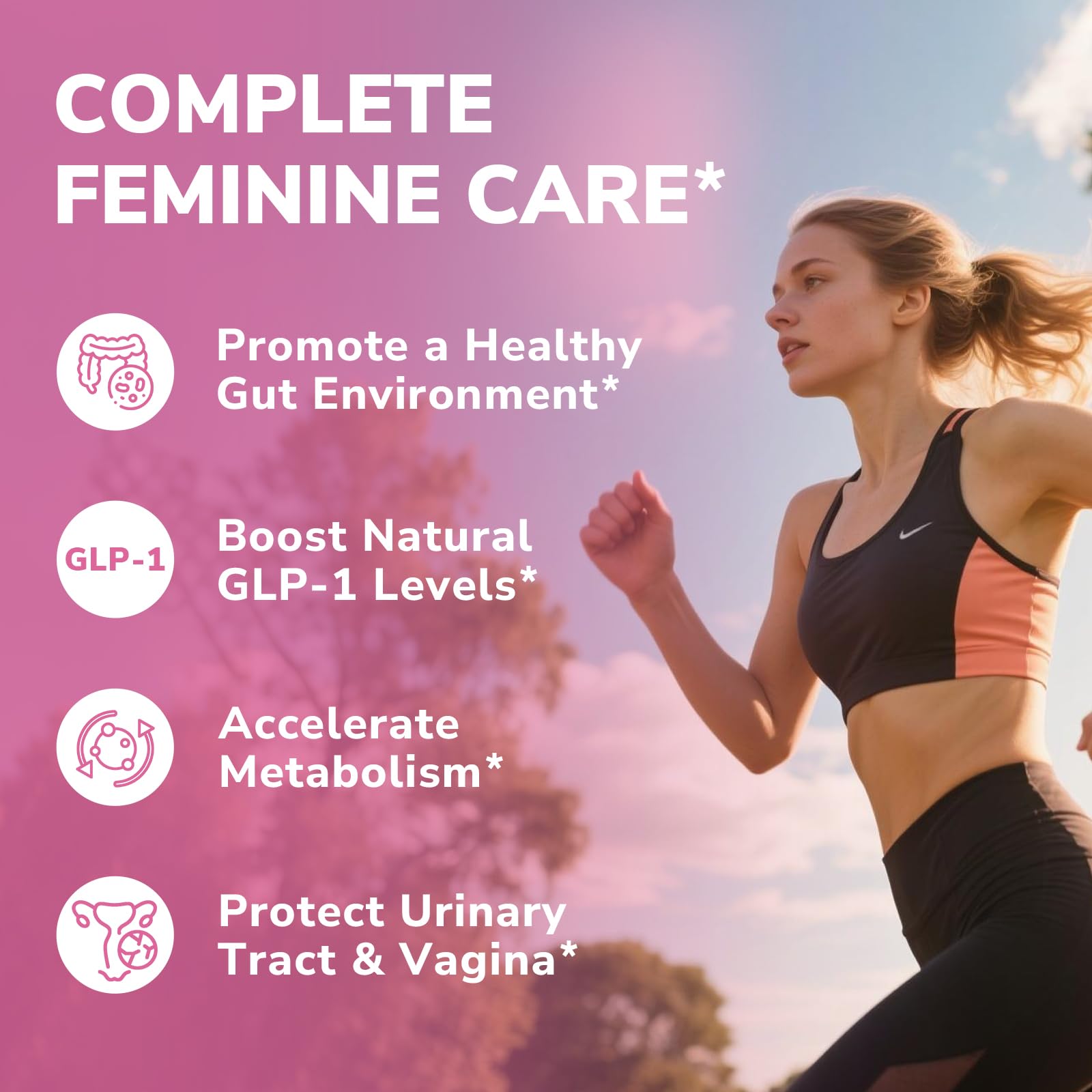 Probiotics for women's immune system boost