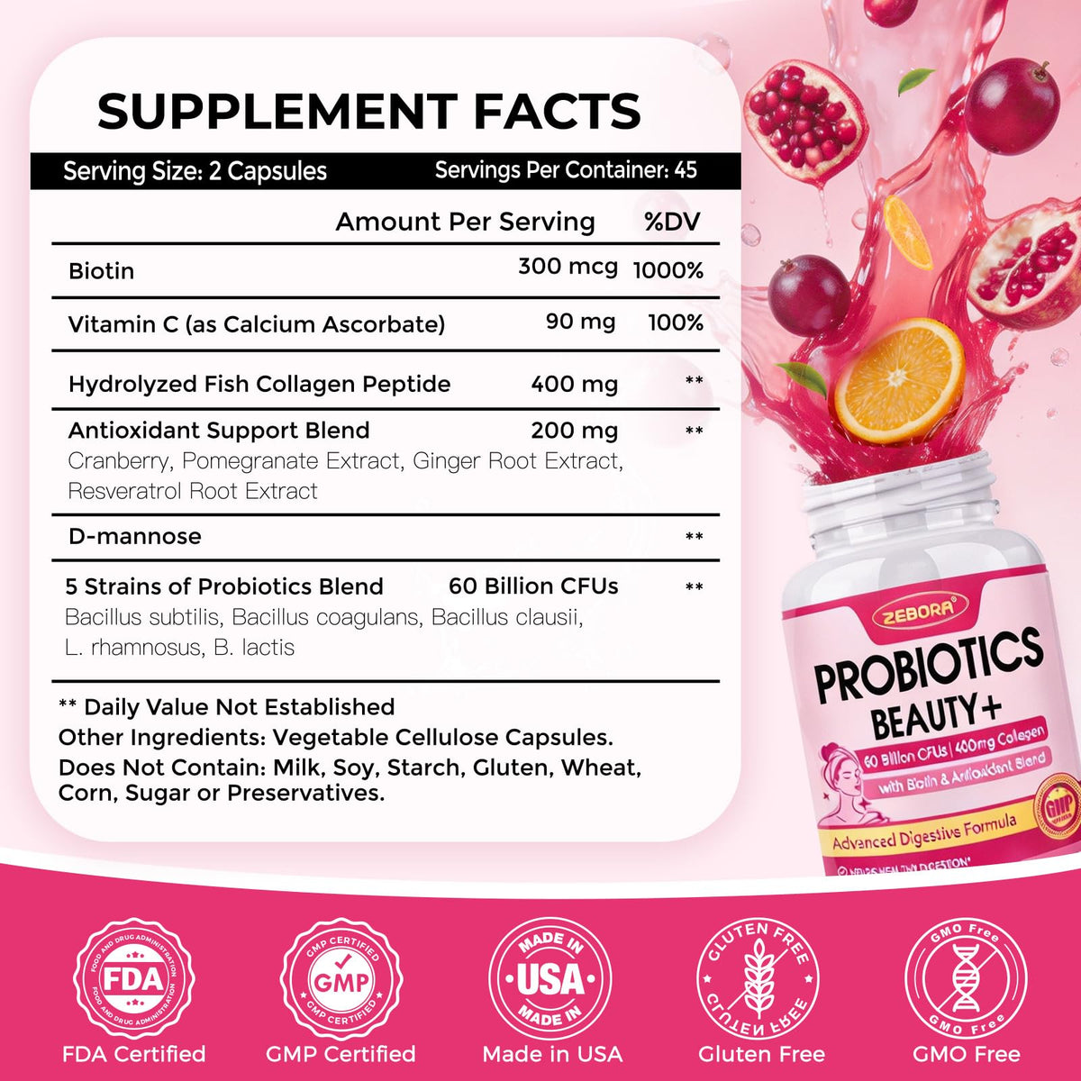 probiotics for women's wellness and beauty
