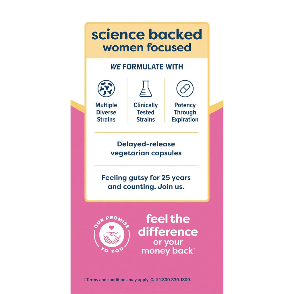 Probiotics for women to promote digestive health