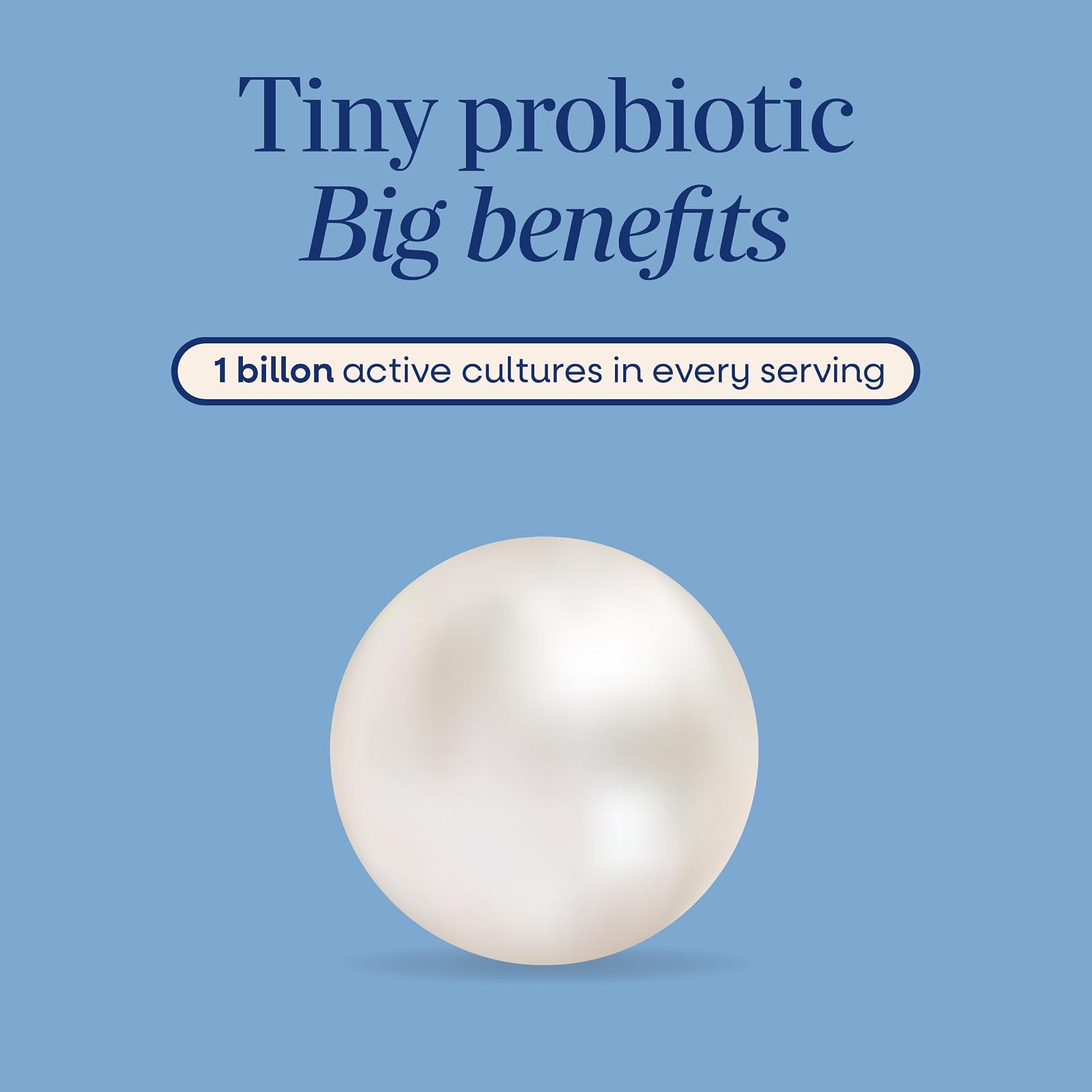 Probiotics for women with 1 billion CFU