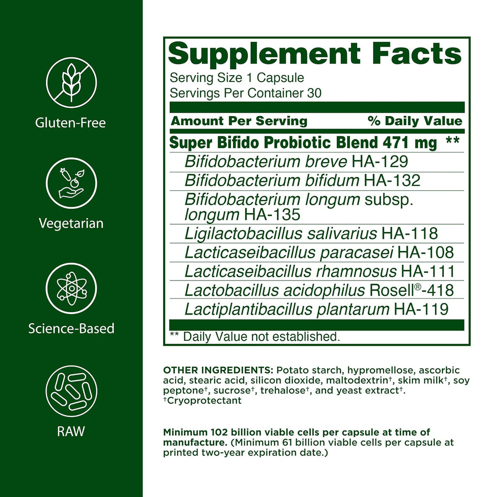 probiotics for women with 102B CFU