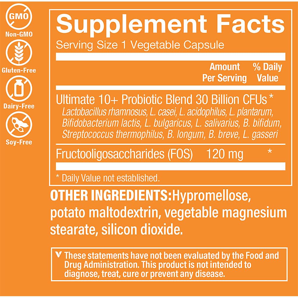 Probiotics for women with 13B CFUs