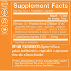 Probiotics for women with 13B CFUs