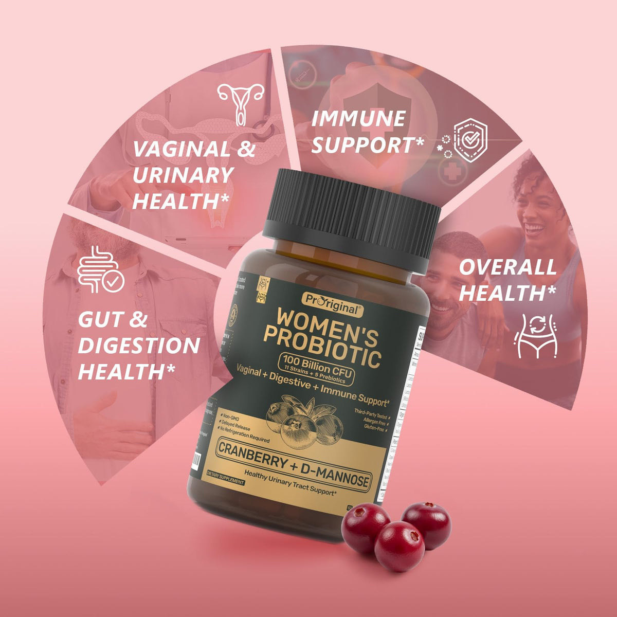 probiotics for women with 180 capsules