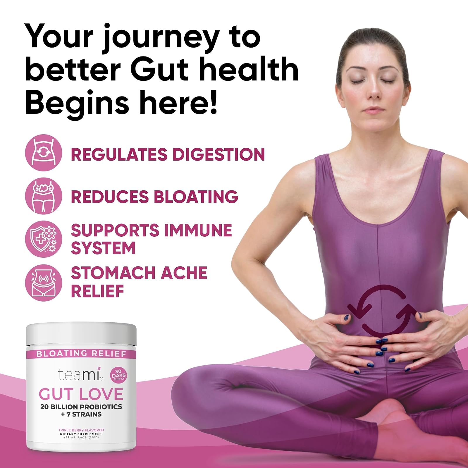 Probiotics for women with 20 billion CFU