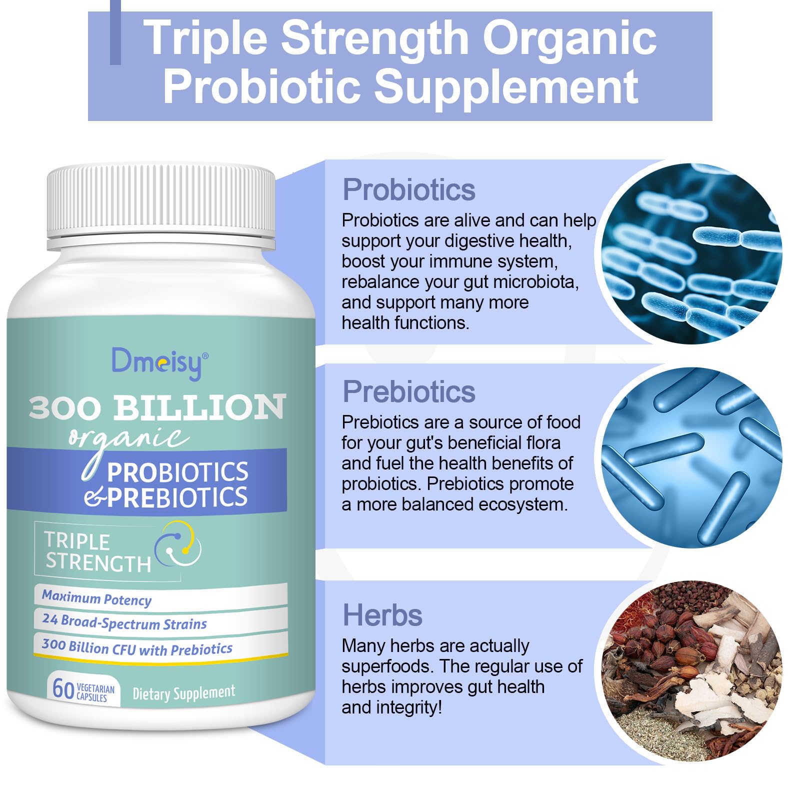 probiotics for women with 240 capsules