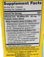 Probiotics for women with 30 capsules
