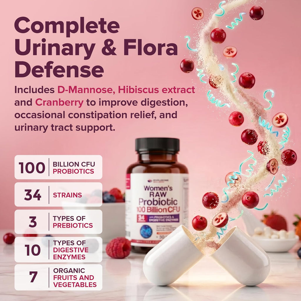 probiotics for women with 30 capsules