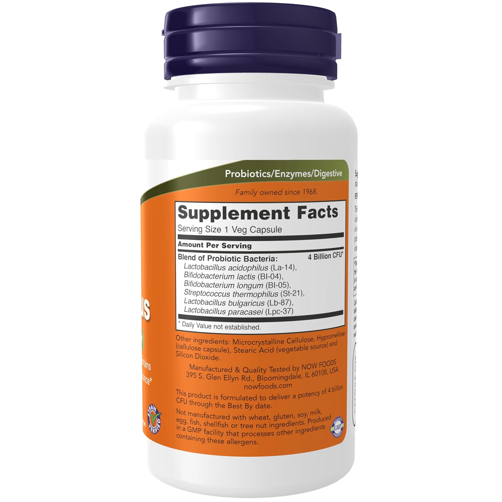 Probiotics for women with 4 billion CFU