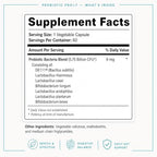 Probiotics for women with 5 billion CFU