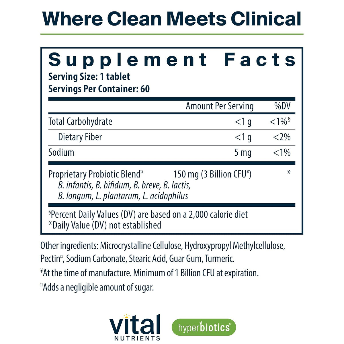 Probiotics for women with 50 billion CFU