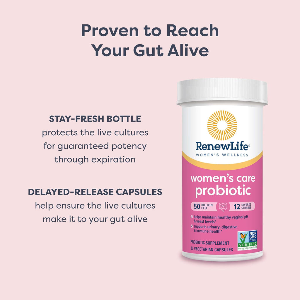 Probiotics for women with 50 billion CFU