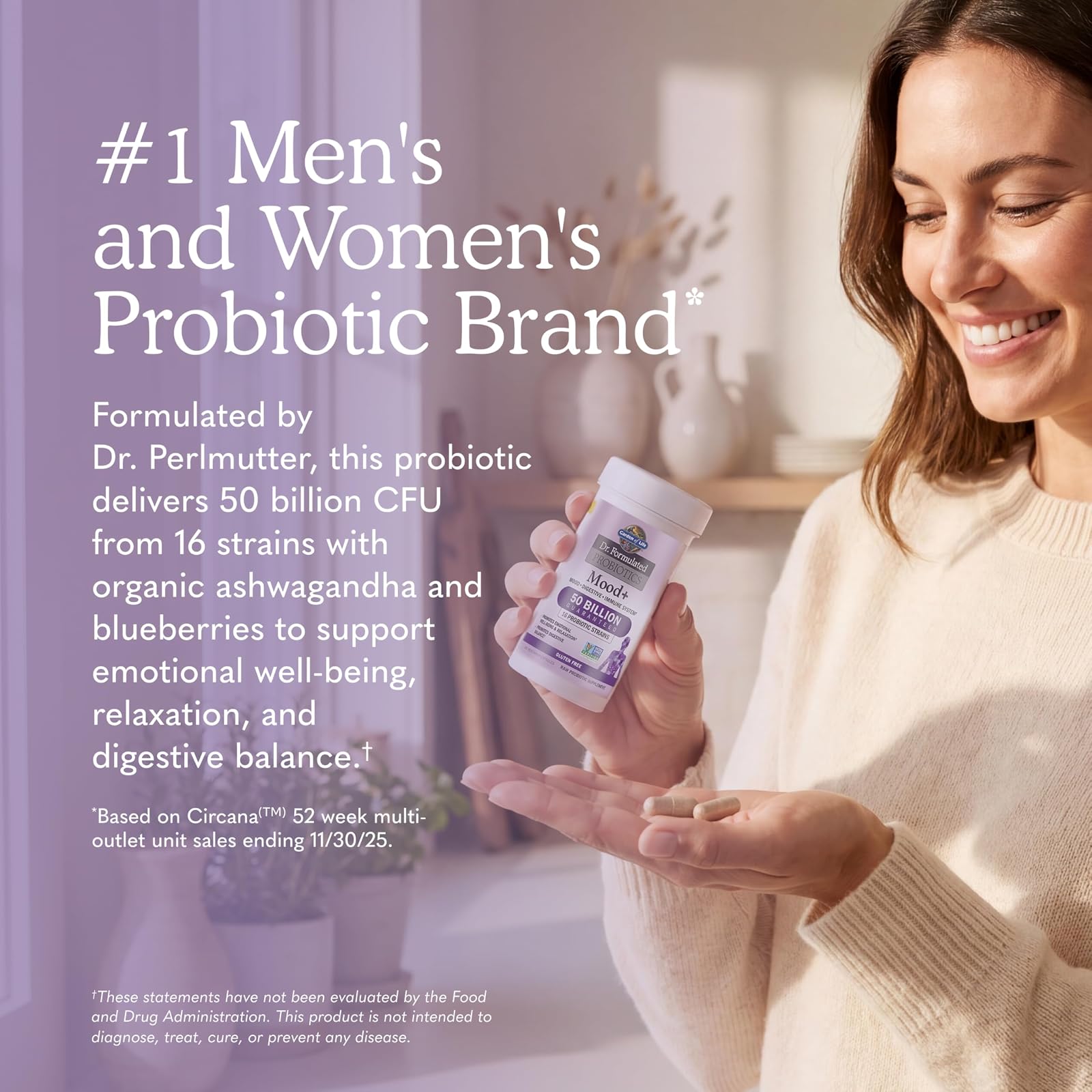Probiotics for women with 50 billion CFU