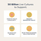 Probiotics for women with 50 billion CFU
