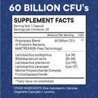 probiotics for women with 60 billion CFU