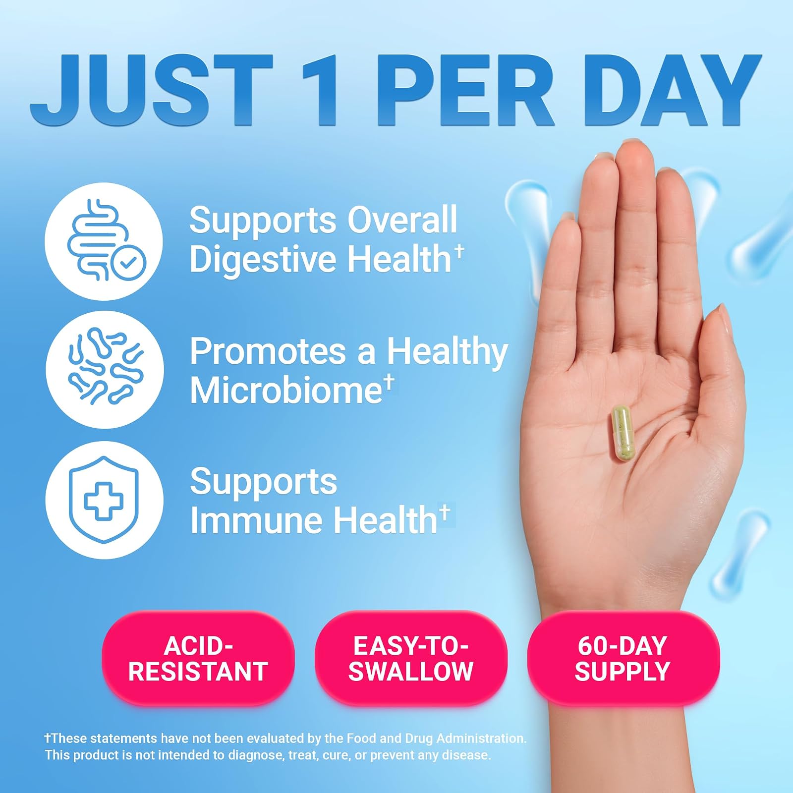 probiotics for women with 60 capsules