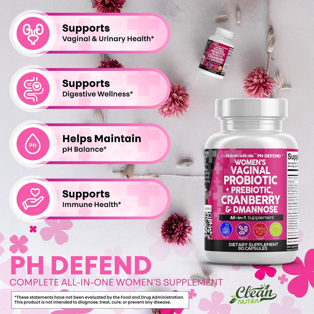 probiotics for women with 60 capsules